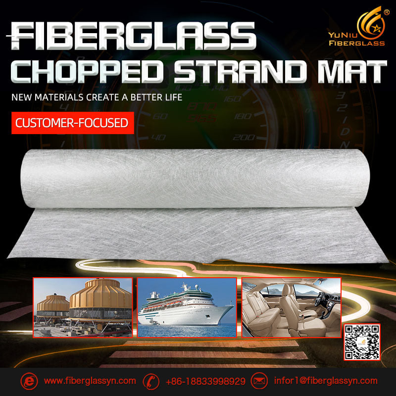 High cost performance fiberglass Powder Chopped Strand Mat/Emulsion ...