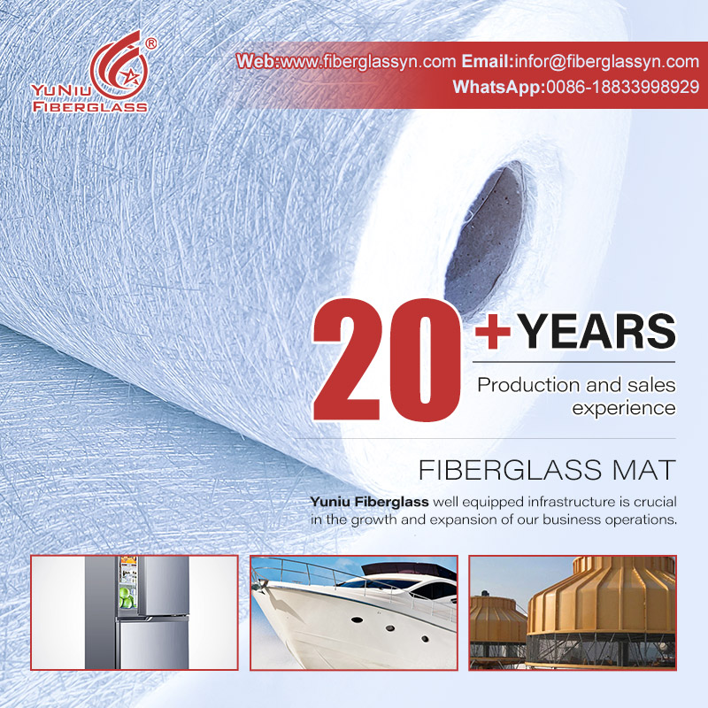 Let you know, what is glass fiber mat? - YuNiu Fiberglass
